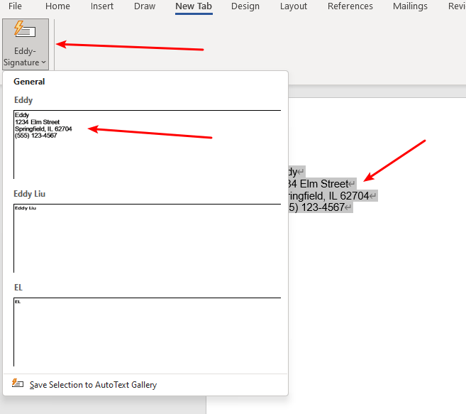 Adding a Signature Block to Word 2021 - Microsoft Q&A