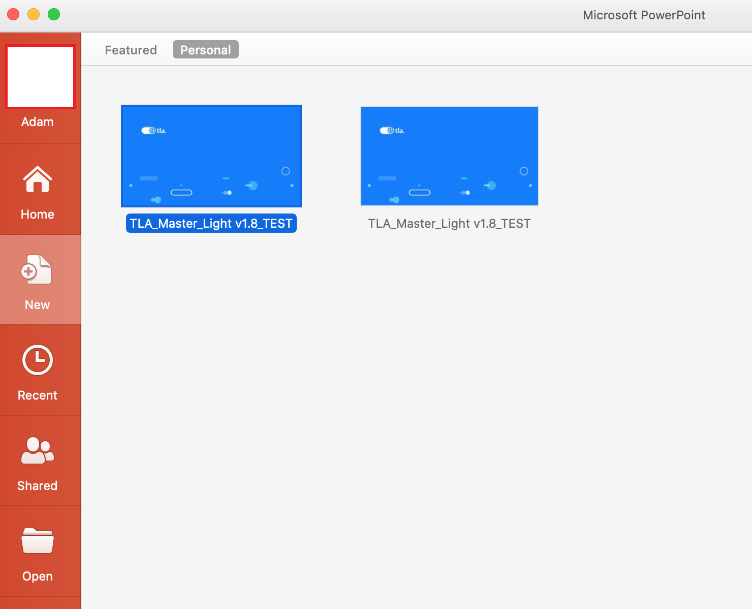 Powerpoint cannot read template file - Microsoft Q&A