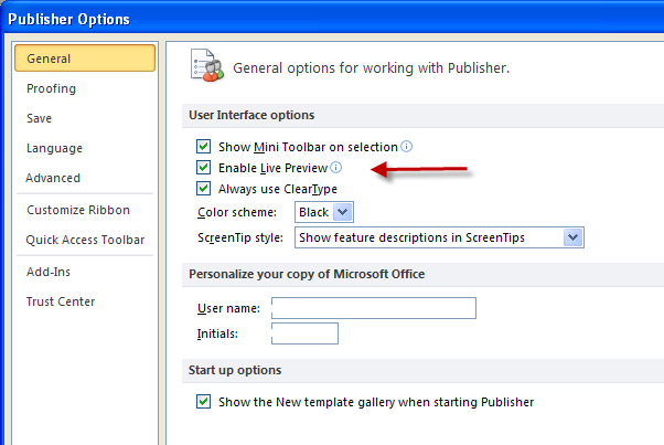 Font Preview in Publisher - Microsoft Q&A