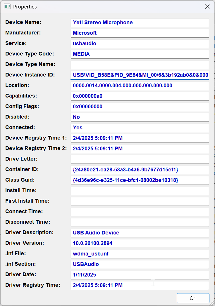 Blue Yeti Mic USB 3.0 stopped working, likely after Windows 11 update ...