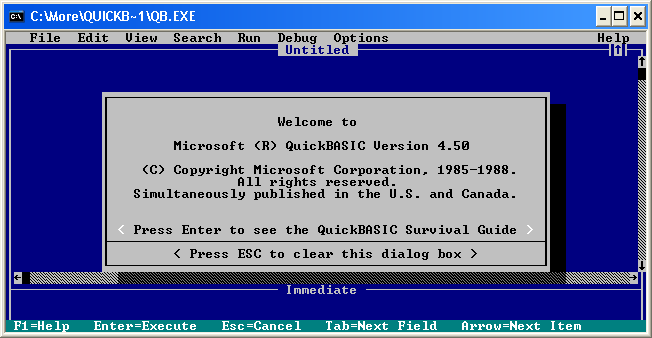 How to get full screen of Qbasic on Window 7 ? - Microsoft Q&A