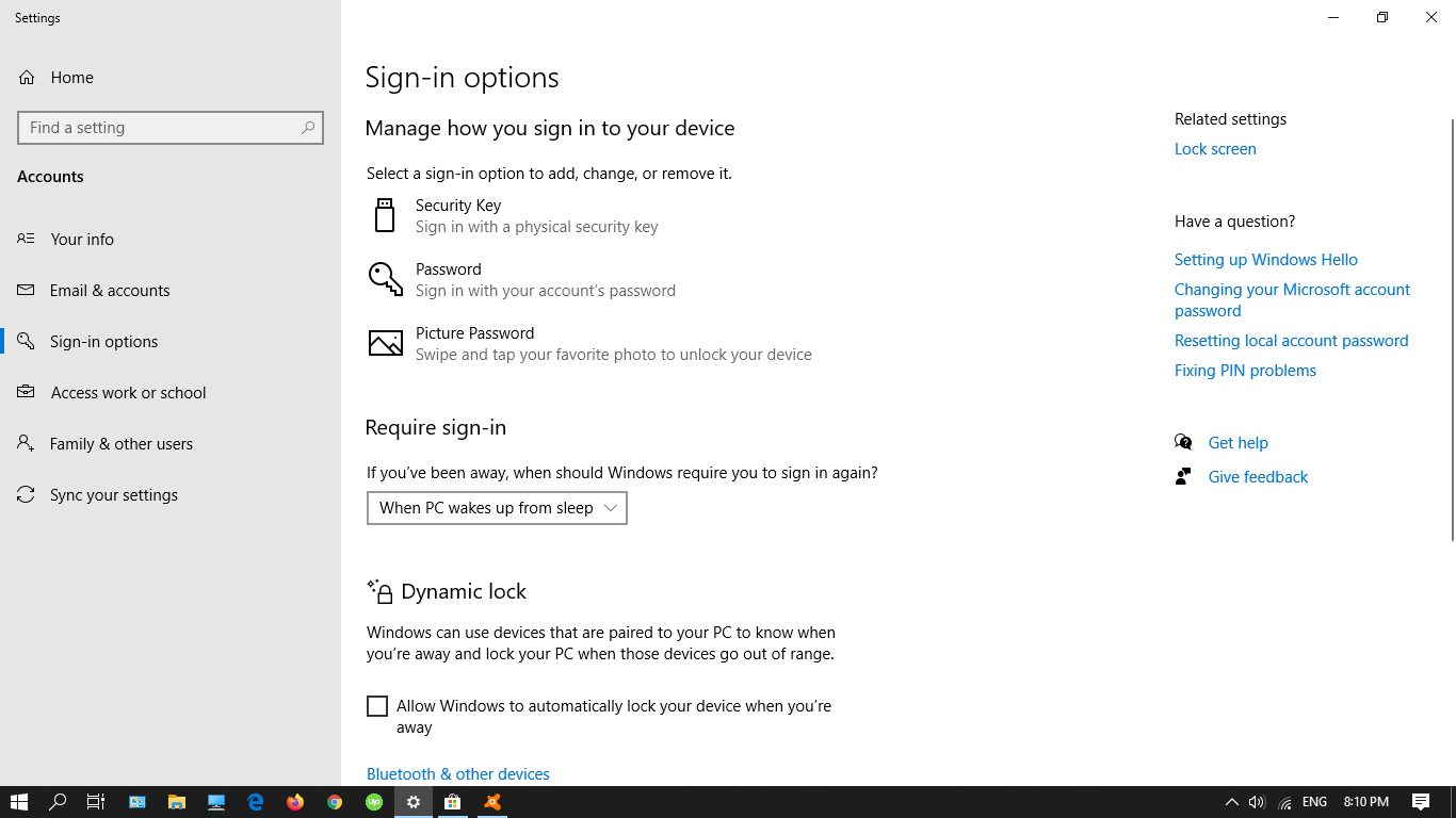 something went wrong and your pin isn't available 0x80090010 - Microsoft Q&A