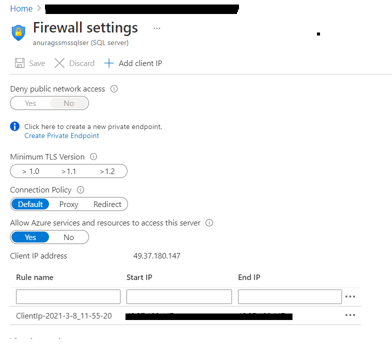 Unable To Connect To Azure Sql Db From Ssms Microsoft Qanda 8041
