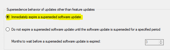 Declined updates in the WSUS console - Microsoft Q&A