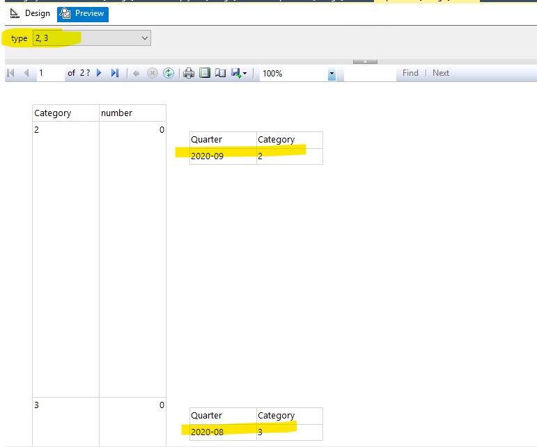 RDL subreport filter - Microsoft Q&A