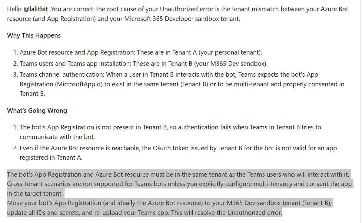 Submission validation of Microsoft teams notification only bot/app to ...