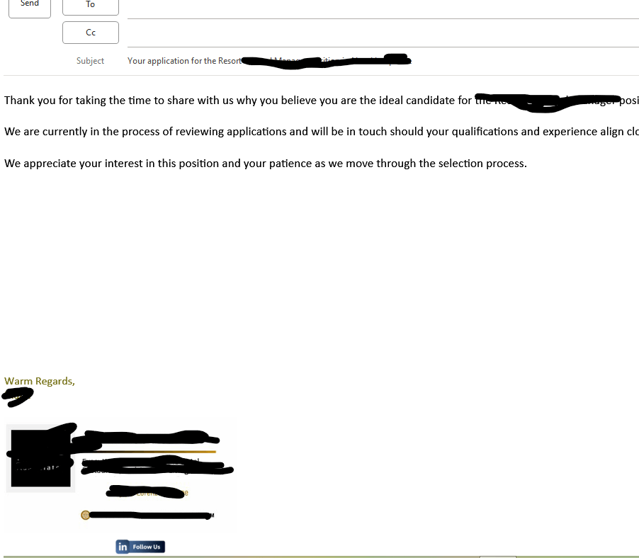 When creating an email with a saved template (.oft), the signature is ...