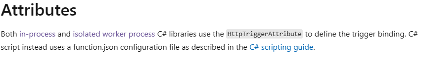 Azure Function: Missing a trigger argument - Microsoft Q&A Azure Function: Missing a trigger argument - Microsoft Q&A