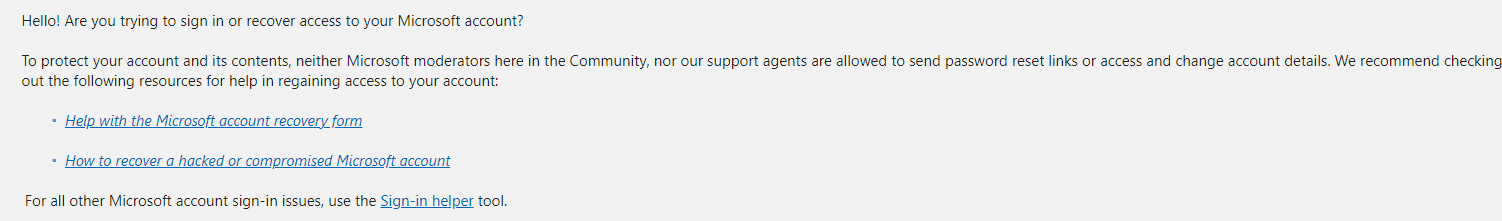 Locked out of account, cant access verification methods. - Microsoft Q&A