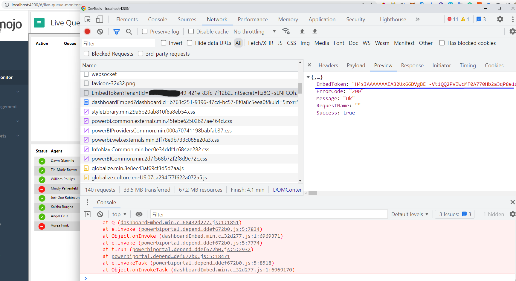 Embedded PowerBI dashboard does not refresh automatically, even with embed capacity. - Microsoft Q&A