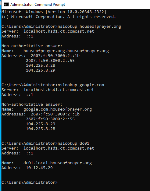 Internal DNS Server resolves to wrong External IP address - Microsoft Q&A