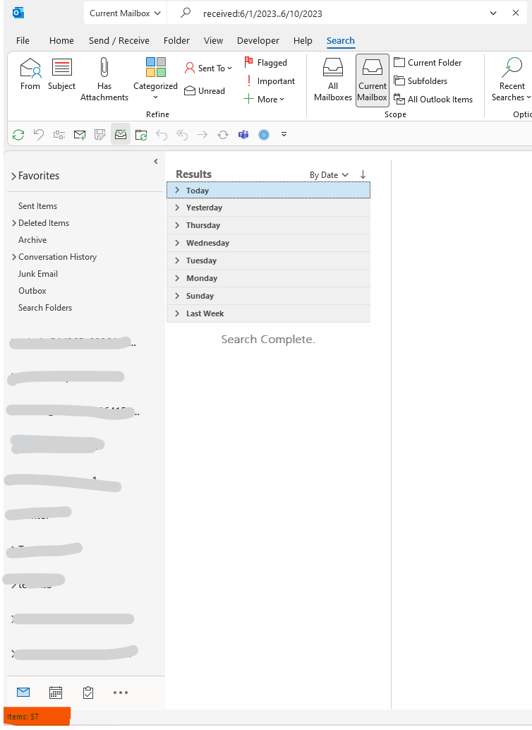 How to count Received and Sent emails in outlook - Microsoft Q&A
