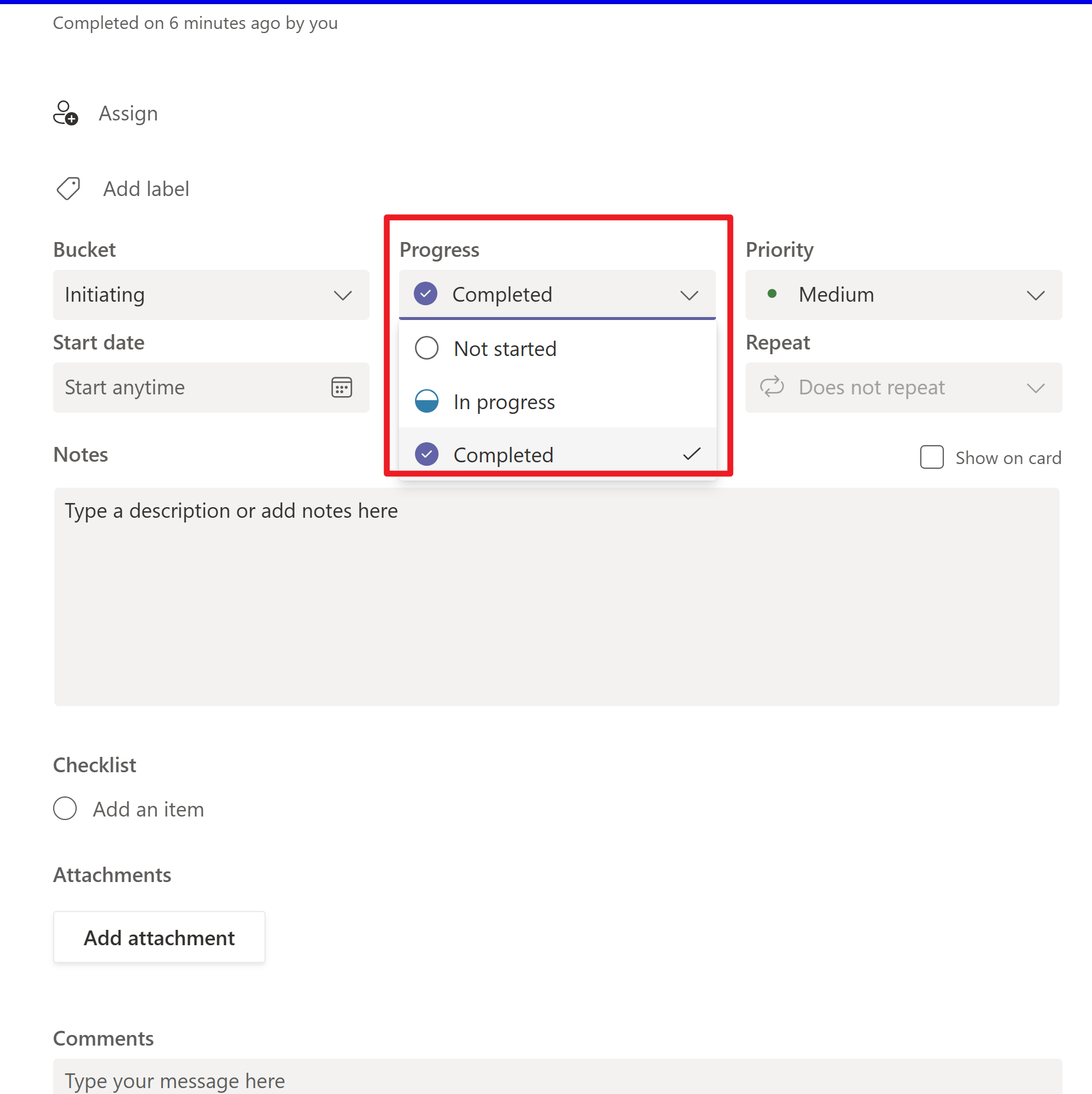 Planner - Where has the completed task list gone since the update? Nov ...