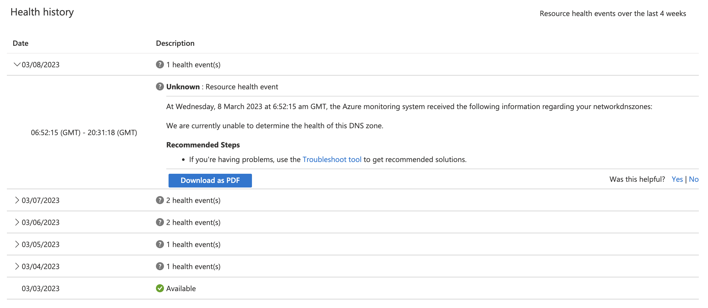 Azure DNS zone has stopped resolving names - Microsoft Q&A Azure DNS zone has stopped resolving names - Microsoft Q&A