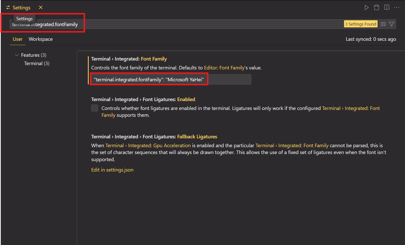 VS code terminal charset is UTF-8, but it can't show chinese characters - Microsoft Q&A
