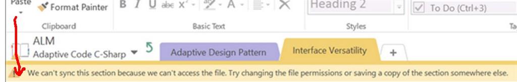 OneNote folders have become read only. - Microsoft Q&A