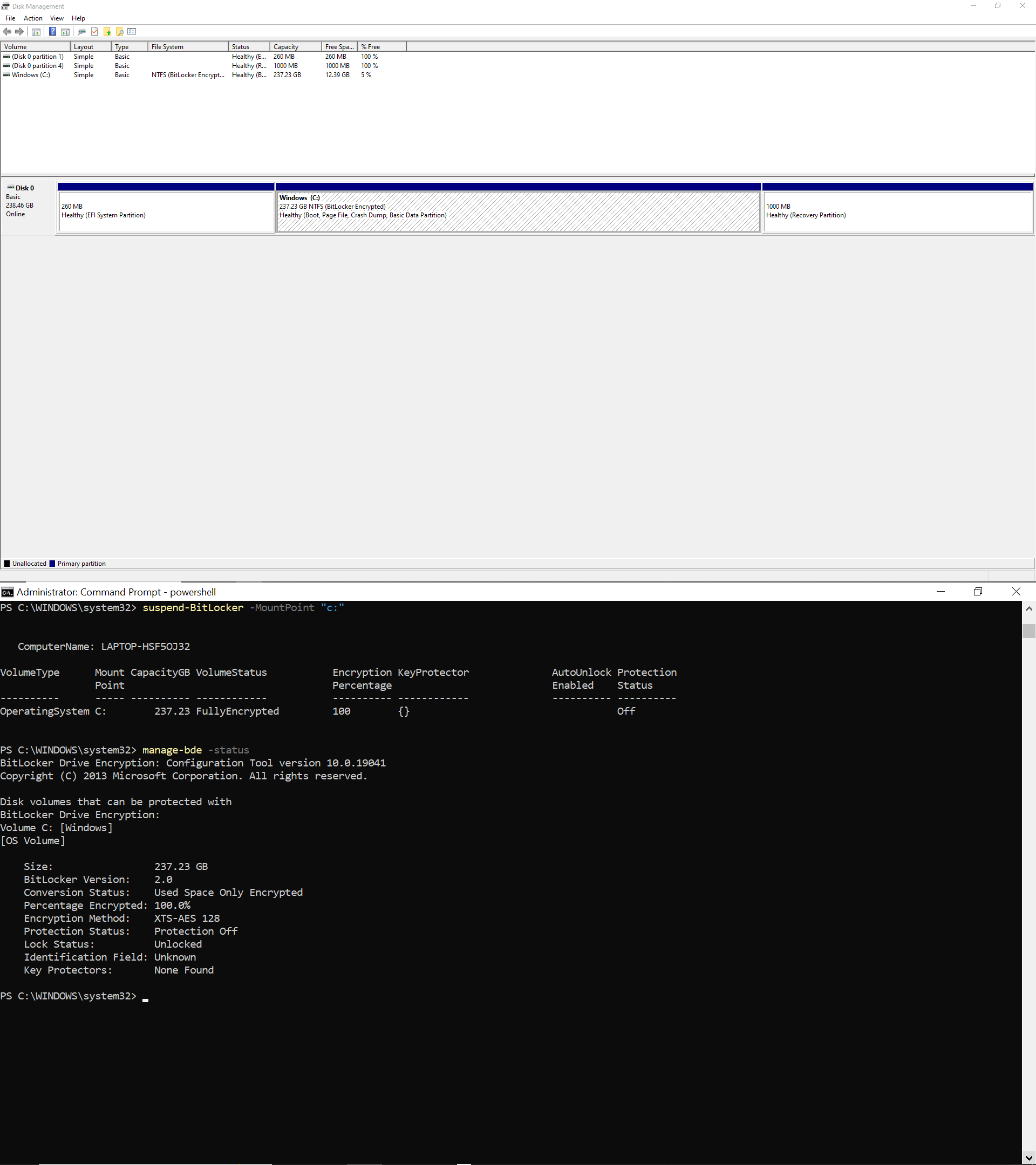 Windows 10 Pro - Bitlocker / I didn't turn it on / How could this ...