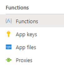 Cannot find functions option in the functions dropdown of the function app - Microsoft Q&A