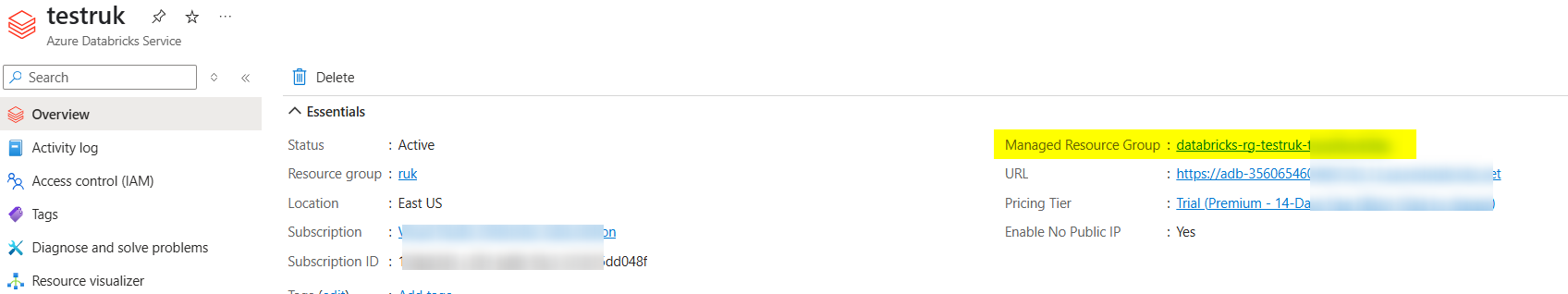 Databricks workspace creation not registering Enterprise Application - Microsoft Q&A