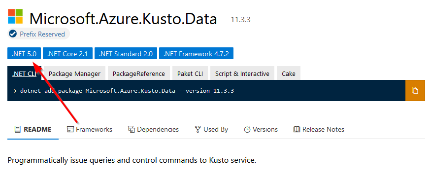 How I Can Use Kusto Api In 6 0 C Program Microsoft Qanda