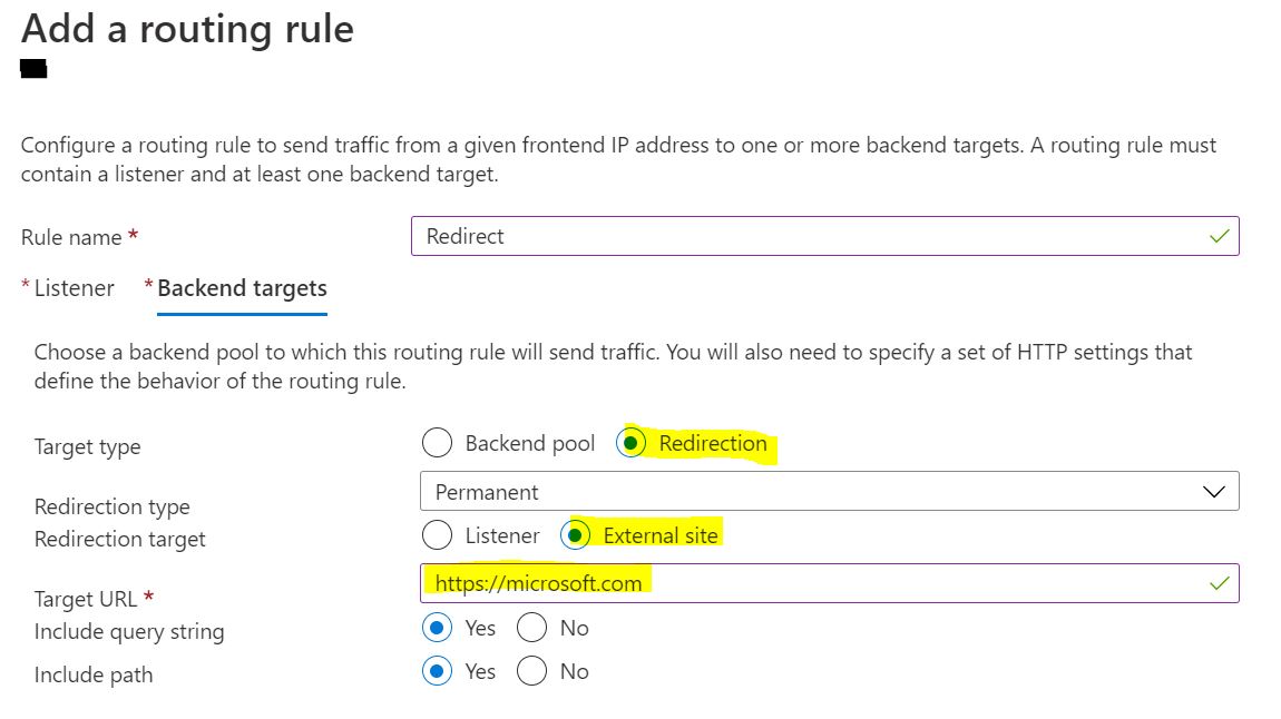 How I Can Setup Azure Application Gateway To Show Content From External
