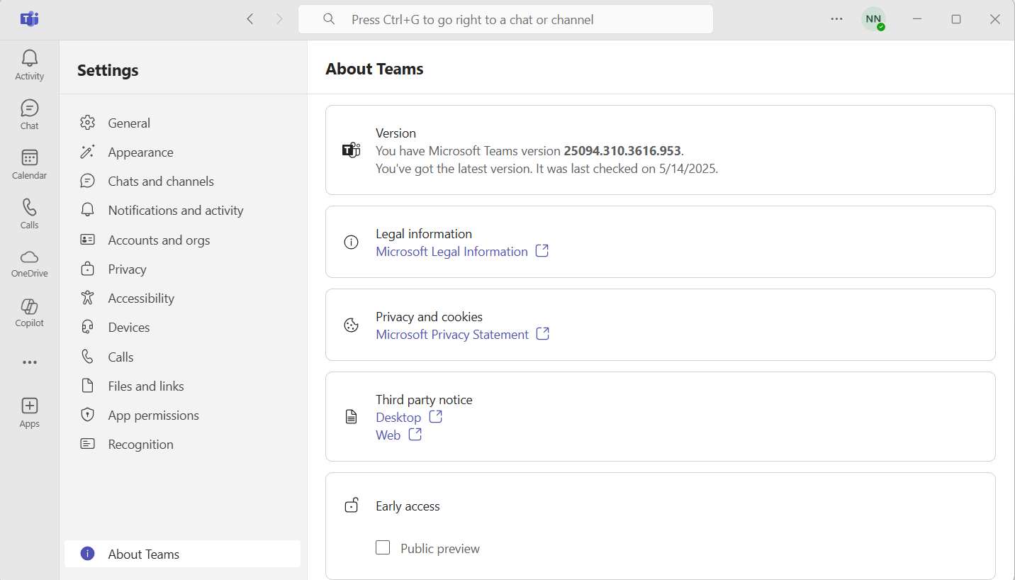 Error: MS Teams app not responding and automatically restarts on Windows 11 24H2 computers ...