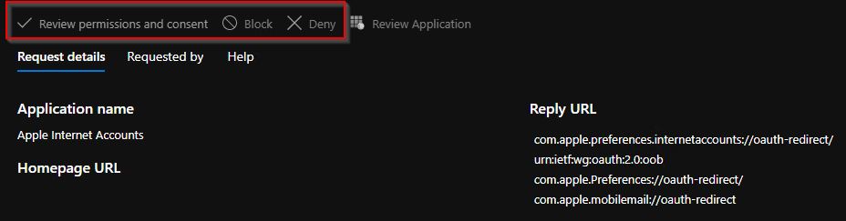 Azure applications - admin consent request options greyed out ...