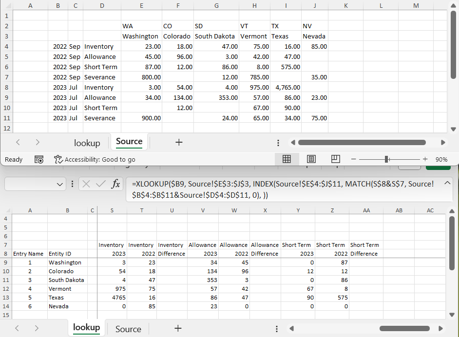 XLOOKUP Help with multiple criterias - Microsoft Q&A