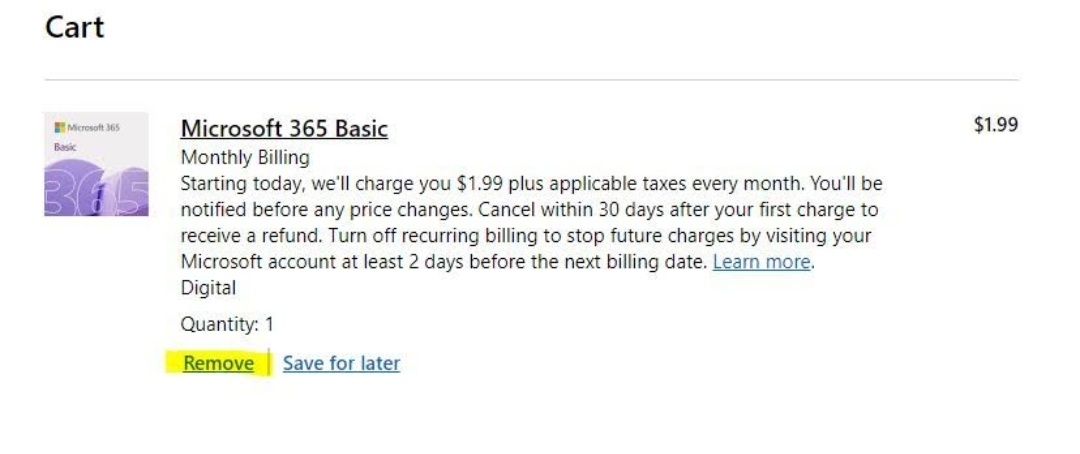 Action Required: Finish Your Microsoft 365 Purchase - Microsoft Q&A