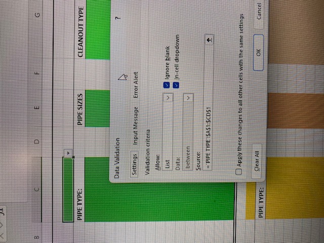 why does my indirect function not work when I change or add a new column for that column ...