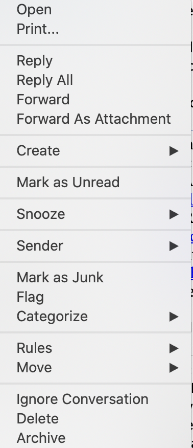 "Find Related Messages" Missing from Outlook (Mac) - Microsoft Q&A
