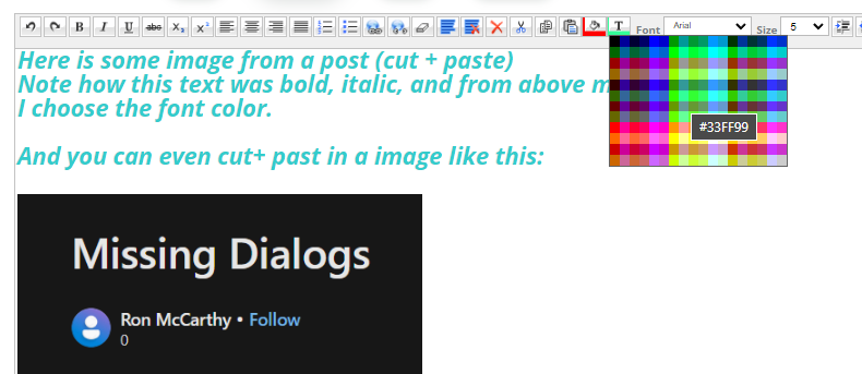 Missing Dialogs - Microsoft Q&A