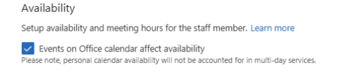 How can one person book a service for two people within an organization ...