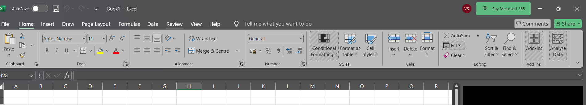 excel is downloaded , all ribbons are restricted - Microsoft Q&A
