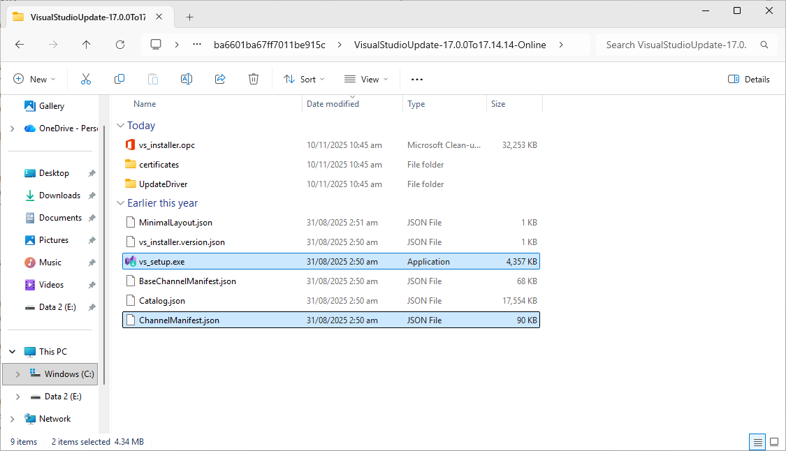 How can I install an old Visual Studio Community version? - Microsoft Q&A