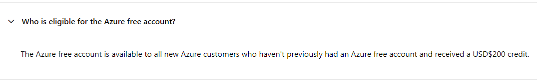 Free Azure account for training purpose - Microsoft Q&A