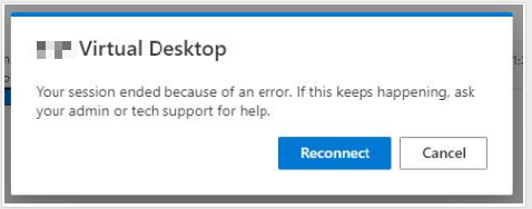 Connections to AVD Desktop with Web Browser has Frequent Disconnects ...