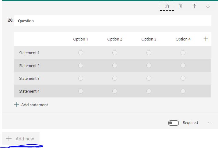 Microsoft Forms - Likert Limit - Microsoft Q&A