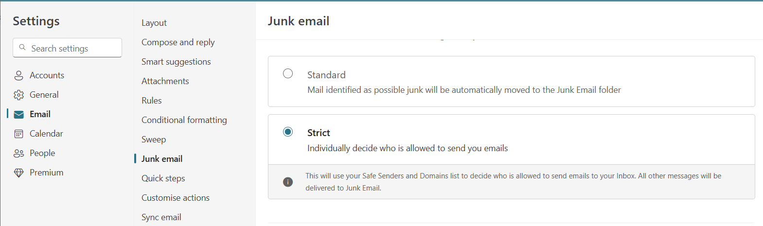 Outlook Junk Mail Filtering Not working - Inbox full of spam ...