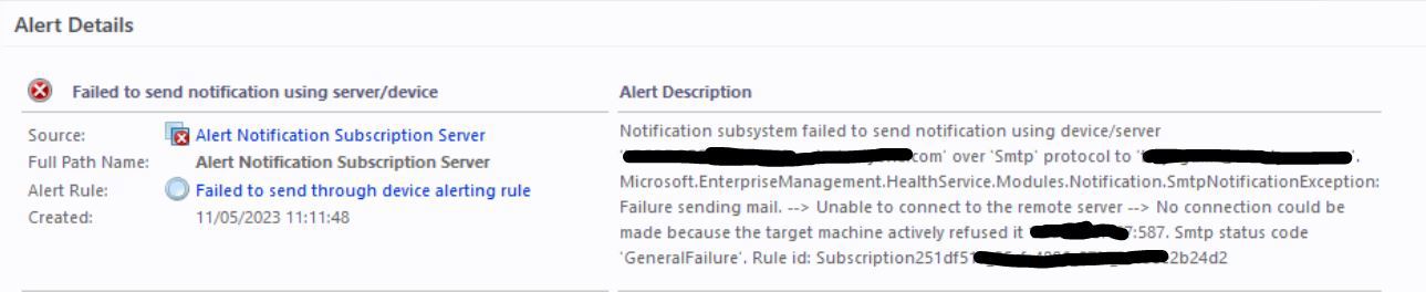 Configure O365 relay for SCOM Alert Mails - Microsoft Q&A