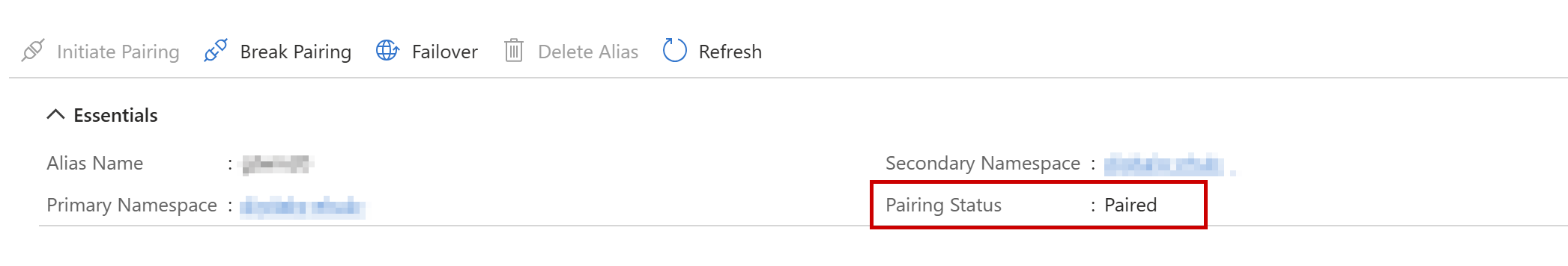 Event Hub Namespace Disaster Recovery (Geo-recovery) - Microsoft Q&A