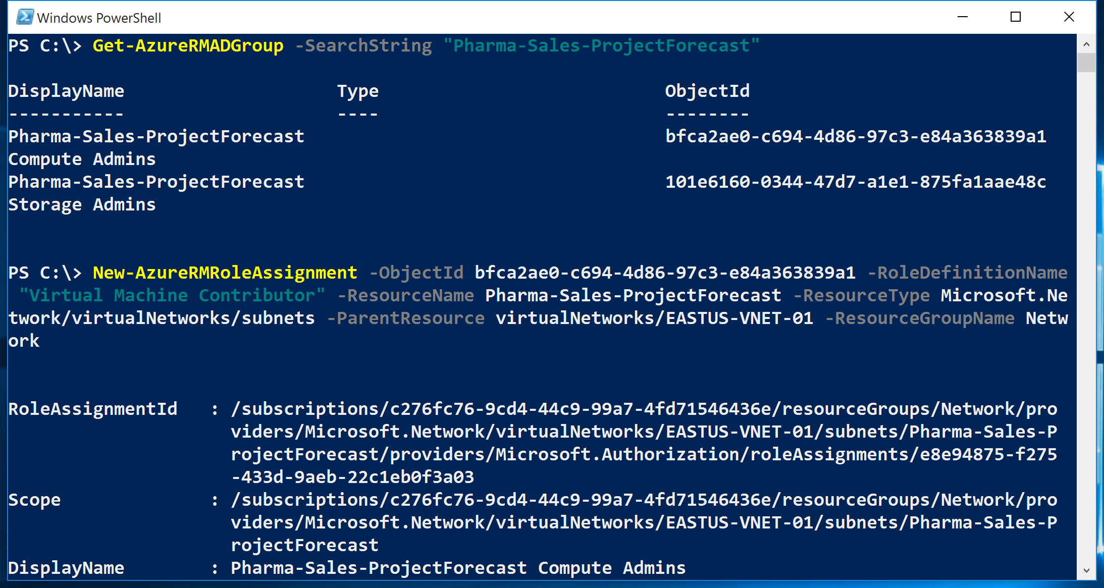 Rbac Automation With Powershell Microsoft Qanda