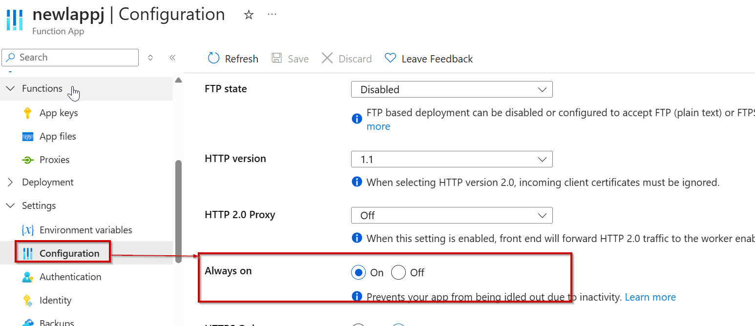 Function app - Encountered an error (ServiceUnavailable) from host runtime. - Microsoft Q&A