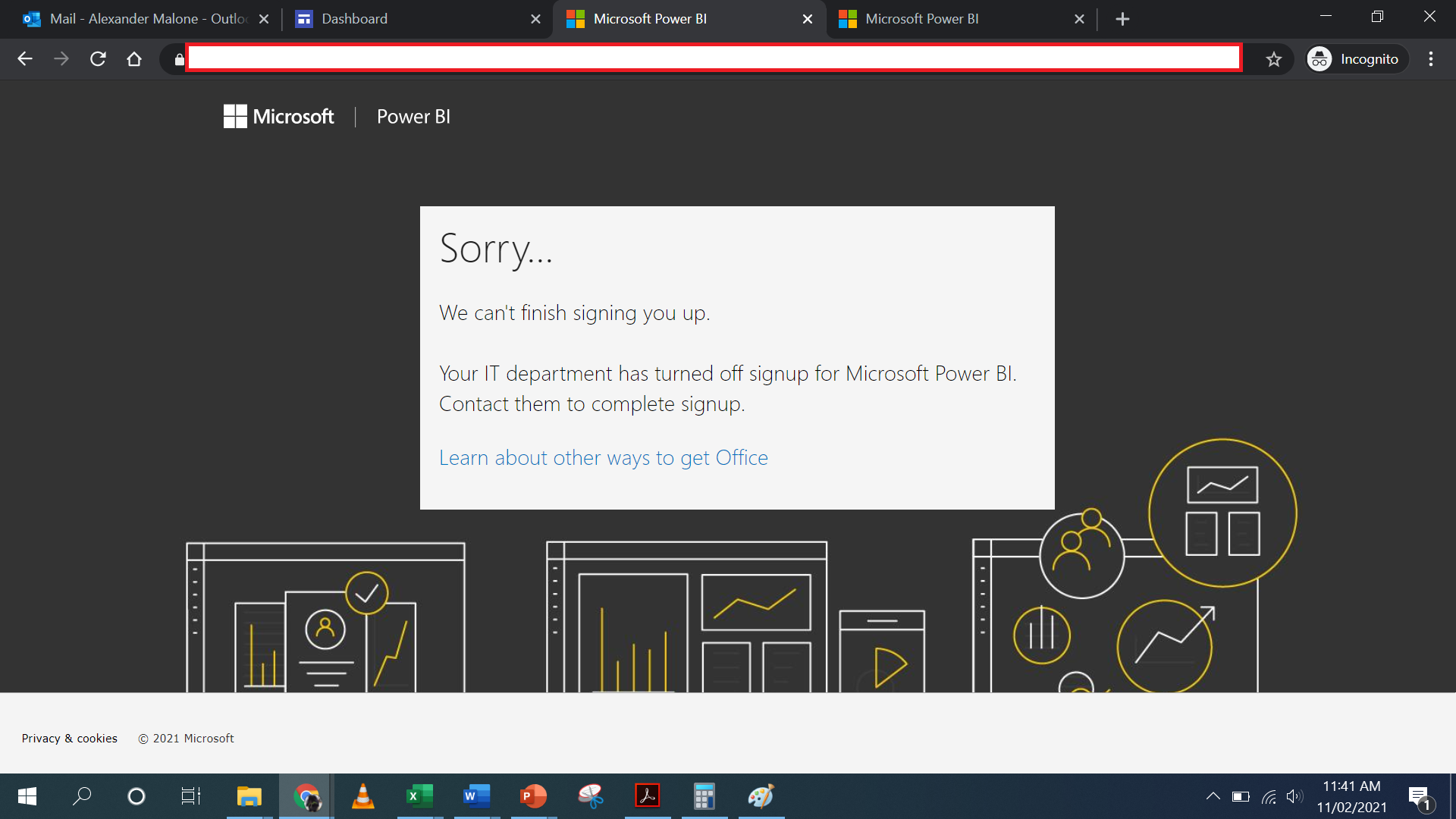 Multiple Office Accounts - How to switch between in browser ...