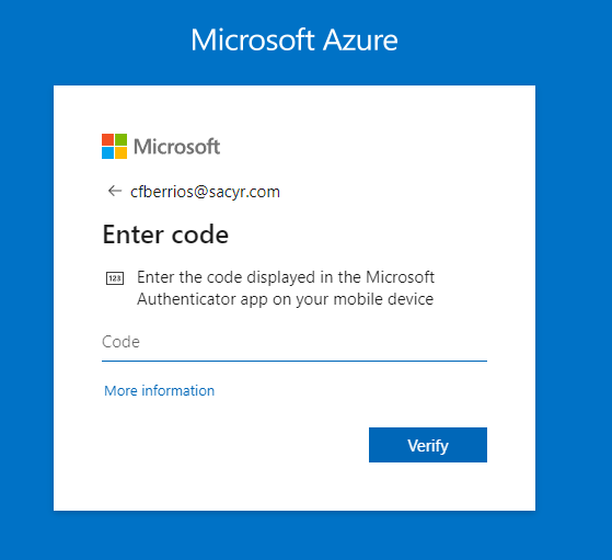 Disbale two-step verification azure - Microsoft Q&A