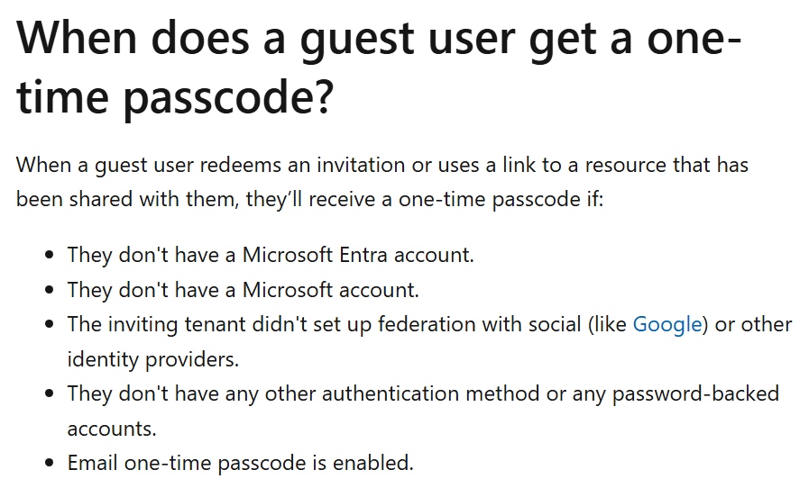 Enforce OTP based Auth with other SSO - Microsoft Q&A