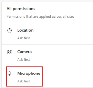 Microphone doesn't work in Microsoft edge on xbox - Microsoft Q&A
