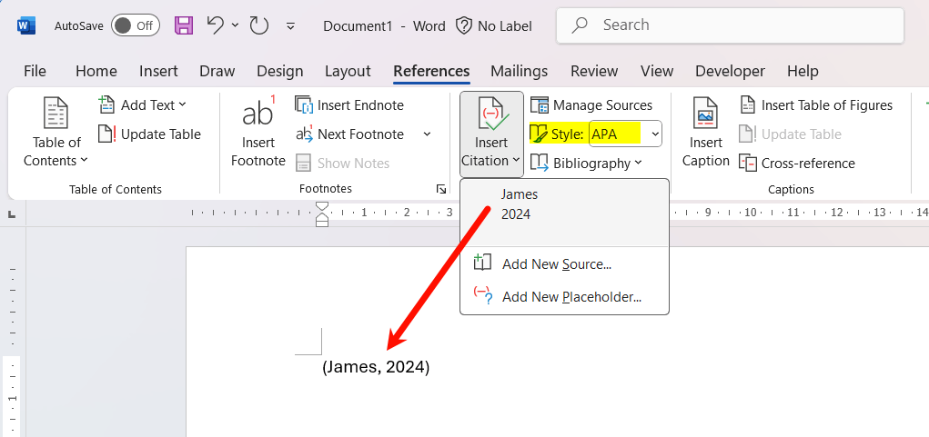 How to change the bracket shape in in-text citation - Microsoft Q&A