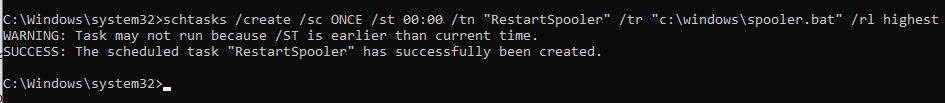 Is there a way to run a batch file to restart the print spooler ...