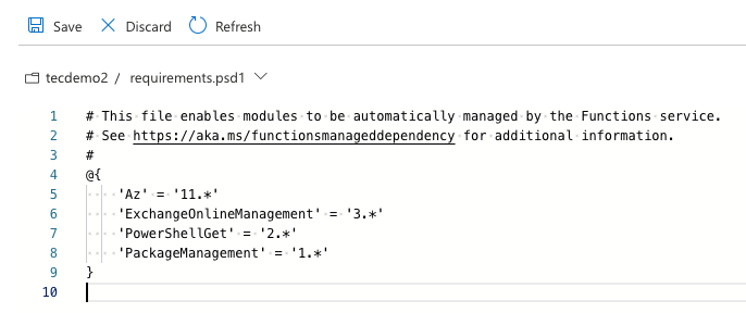 ExchangeOnline-Management not installing despite being set in ... ExchangeOnline-Management not installing despite being set in ...